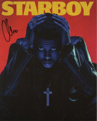 THE WEEKND SIGNED AUTOGRAPH STARBOY 8X10 PHOTO - AFTER HOURS, DAWN FM ...