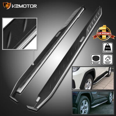 Fits 2019-2025 Toyota RAV4 Side Step Bars Running Boards Nerf Bar ...