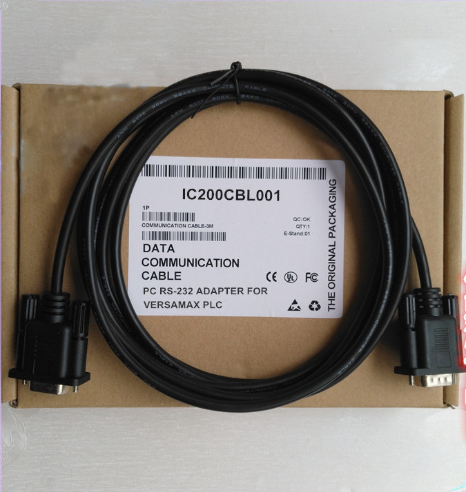 1PC NEW GE versamax series PLC programming cable IC200CBL001 rs232 ...