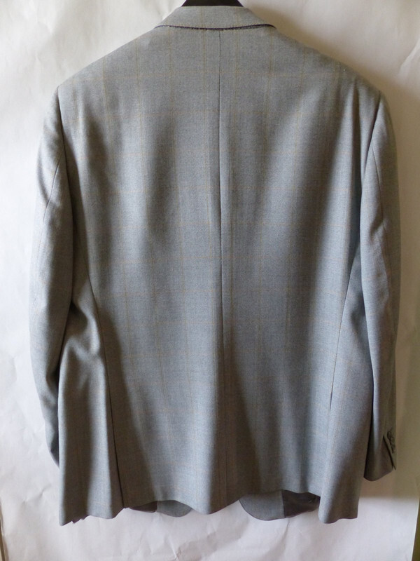 ERMENEGILDO ZEGNA GREY MENS SUIT COAT 154200 US MENS SIZE 48 ITALIAN ...