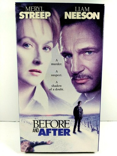 Before and After (VHS, 1996) Liam Neeson, Meryl Streep, Edward Furlong ...