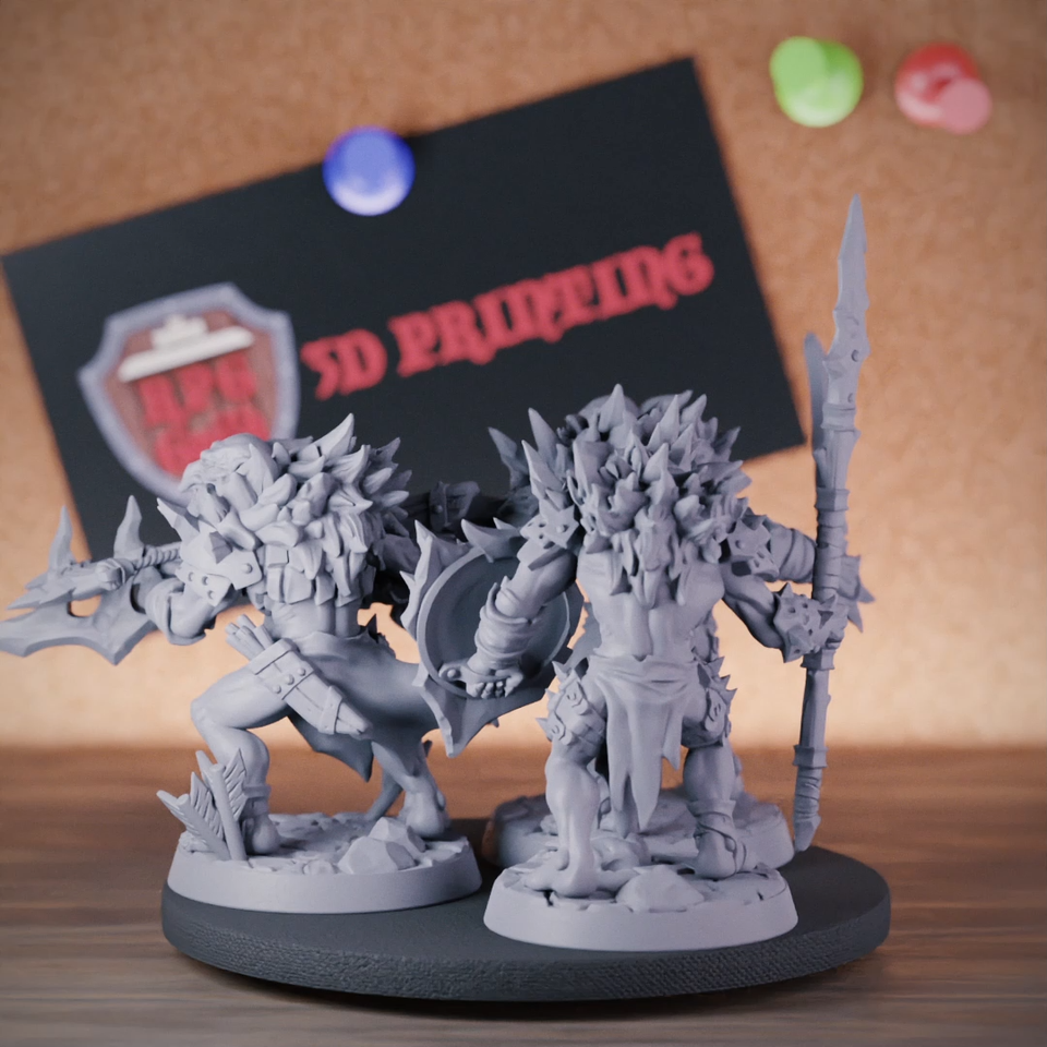 Hobgoblin Set Miniature Goblin Mini Dungeons and Dragons Mini DnD 5e ...