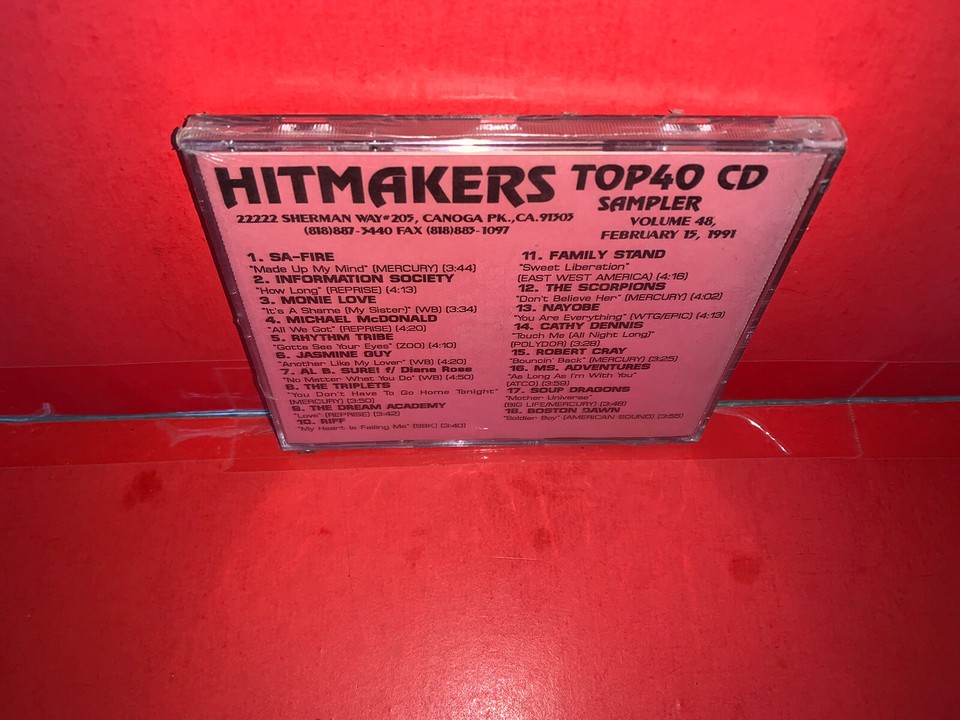 Promo - Hitmakers Volume 48. February 15, 1991 - Sealed - Promo - CD | eBay