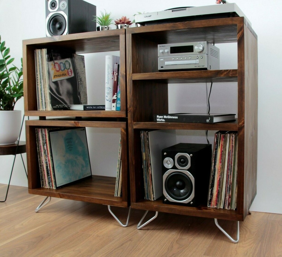 Record Player Stand Tall