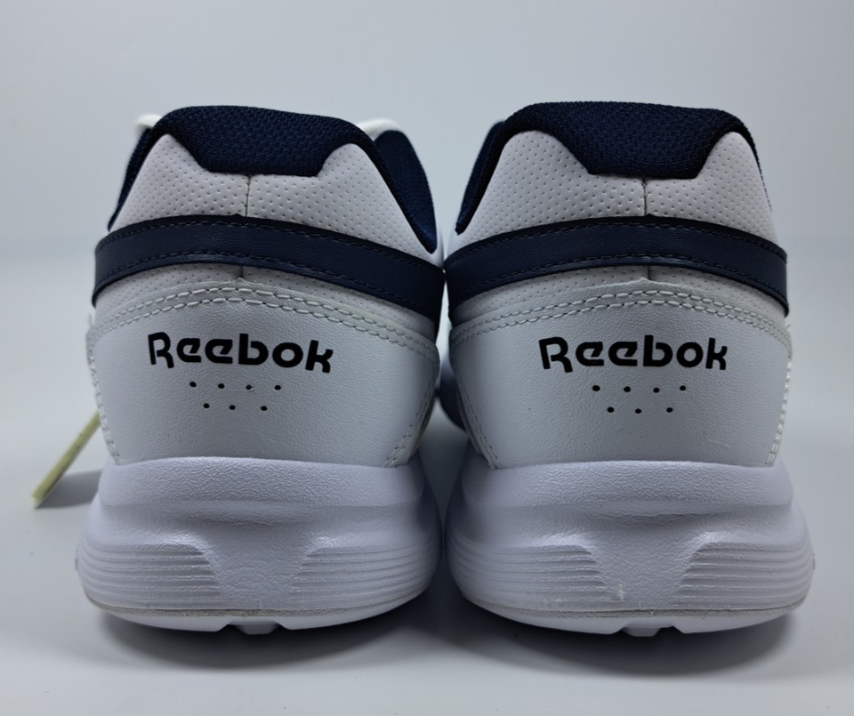 Reebok Shoes Mens 9 Walk Ultra 7 DMX Max Extra Wide 4E White Blue ...