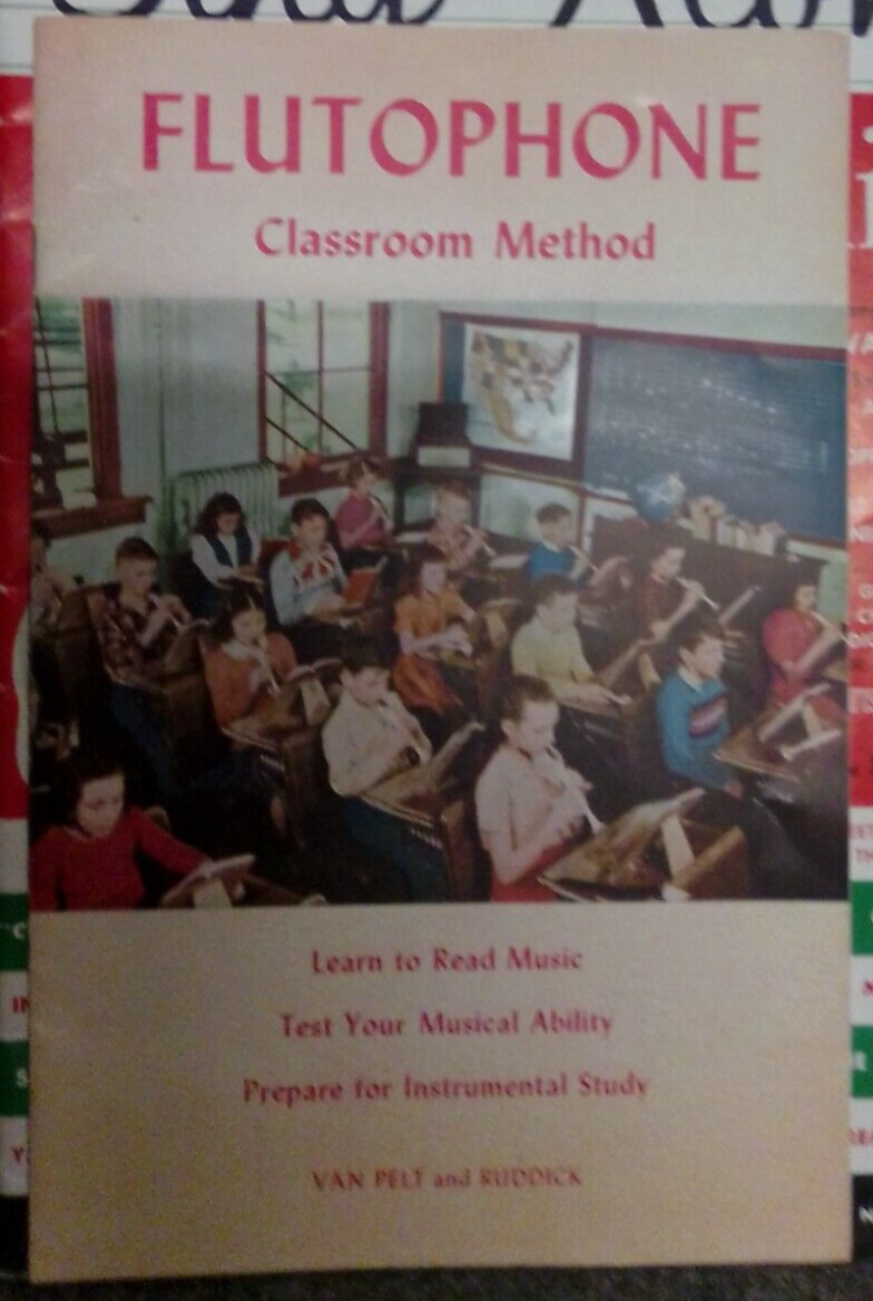 Flutophone Classroom Method Guide 1948 Booklet | eBay