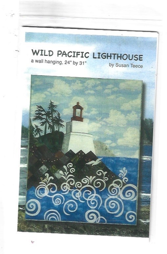 Wild Pacific Lighthouse Susan Teece Wall Hanging Sewing Pattern Bent ...