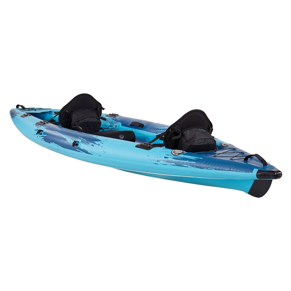 Uimoso Inflatable Kayak 2-Person Inflatable Recreational Kayak 700LBS ...
