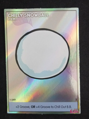 LOL Surprise! Dance Off #1-349 Chilly Snowball Rare Card | eBay