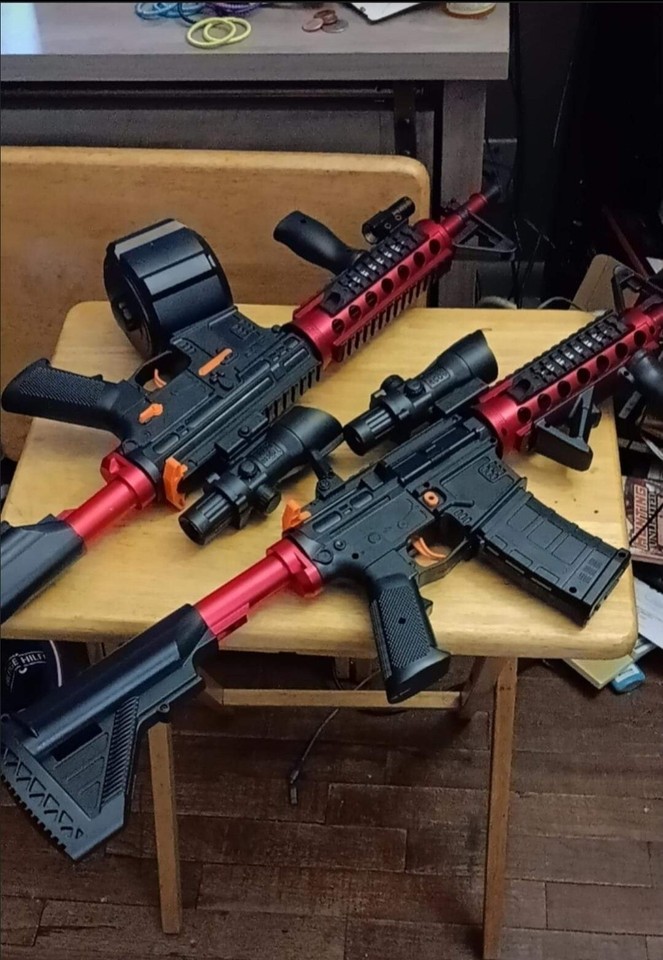 UPGRADED Gel Toy Nation Gel Blaster Ar-13 M416A Electric Outdoor Toy ...