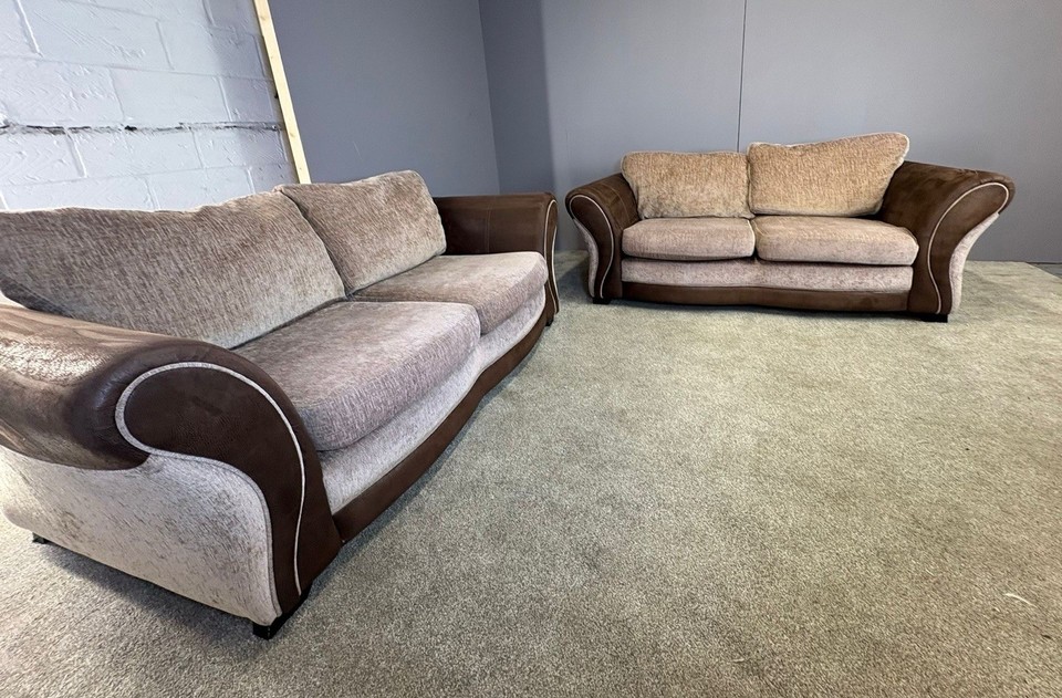 Dfs 3 seater and 2 seater sofa set DELIVERY AVAILABLE! | eBay UK