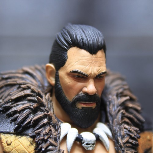 1/12 Custom Marvel Universe Kraven Marvel Spider-Man 2 Video Game Head ...