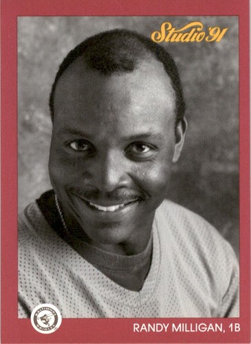 1991 Studio Randy Milligan Baltimore Orioles #7 Baseball Card | eBay