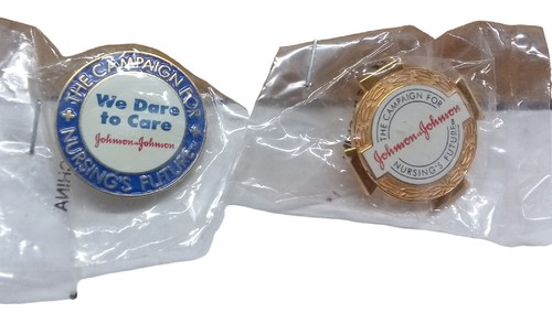 Johnson & Johnson The Campaign for Nursing's Future Pin Lot of 2 We ...