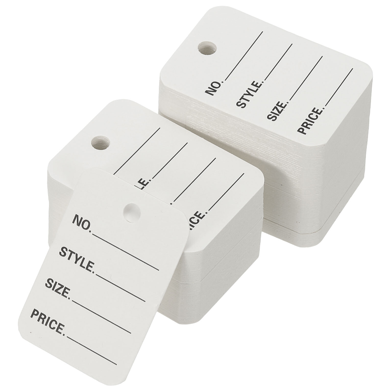 1000Pcs Price Tags, 2x1.4in Clothing Price Labels Merchandise Marking ...