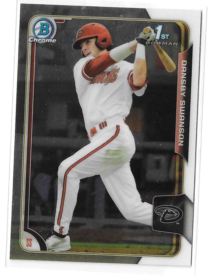 2015 Bowman draft Chrome Dansby Swanson Diamondbacks | eBay