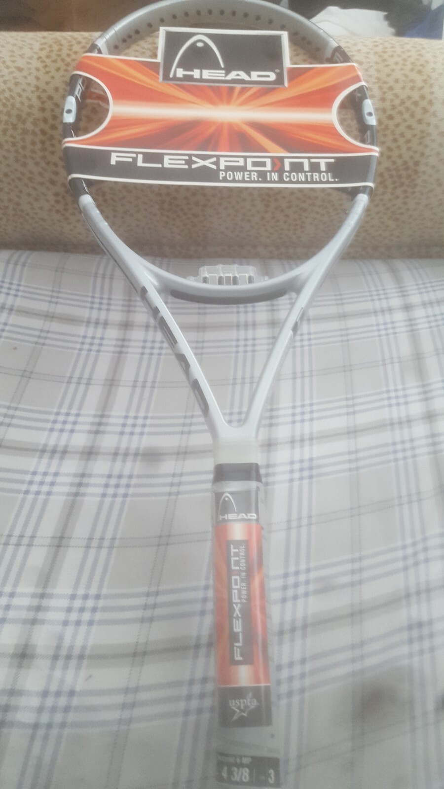 Brand New NEW Head Flexpoint 6 Midplus 102 head 4 3/8 grip Tennis ...