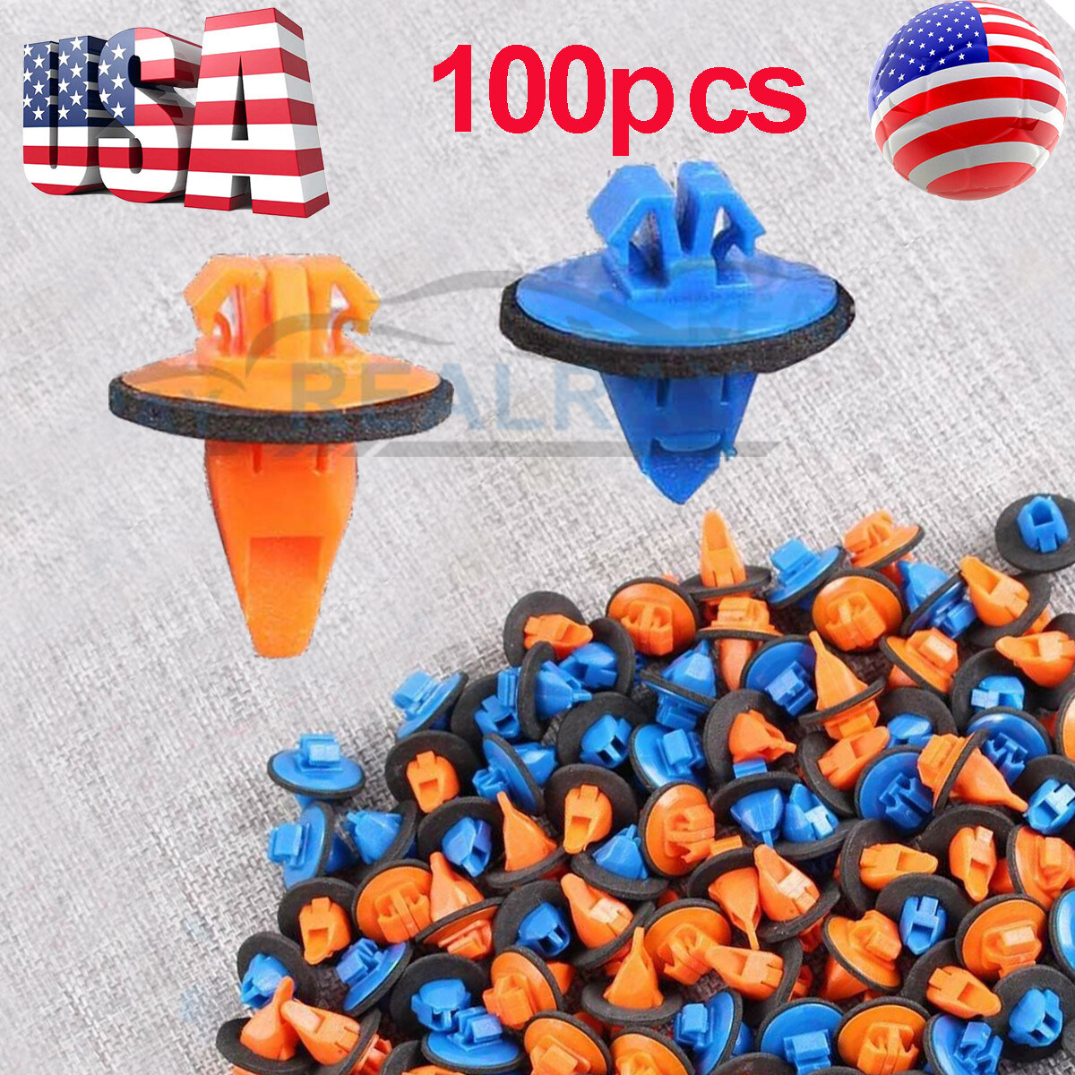 For 2008-2016 Toyota 4Runner 75395-35070 Orange & Blue Moulding Trim ...