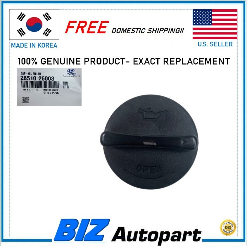 Hyundai+OEM+97-01+Tiburon+Engine+Oil-filler+Cap+2651026003 for sale ...