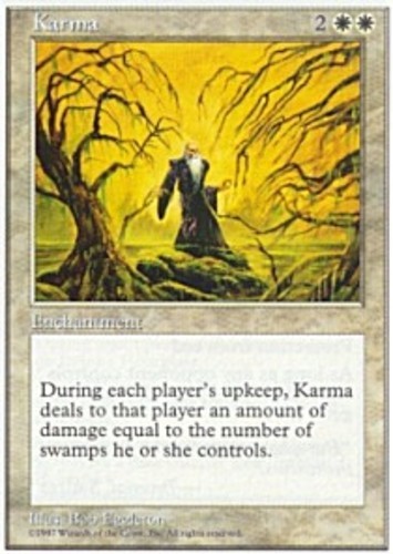 Karma - Fifth Edition #42 MTG Magic The Gathering | eBay