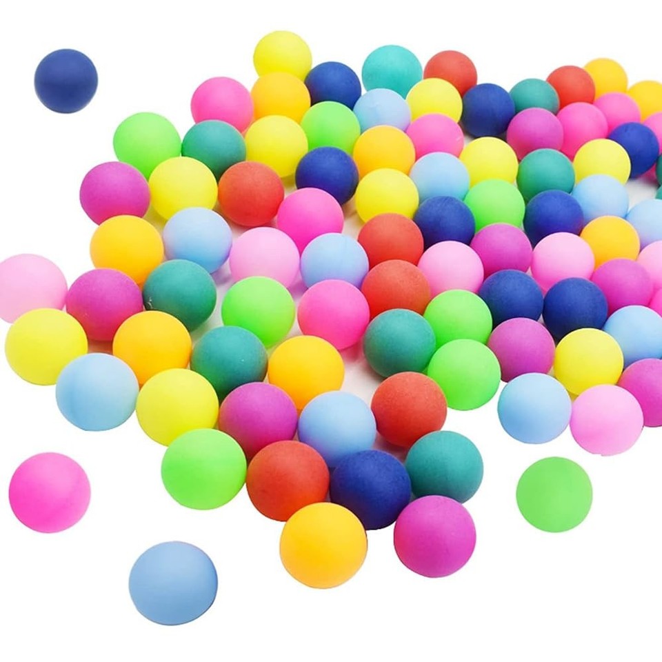 185 Pcs Colorful Table Tennis Balls, 40Mm Plastic Ping Pong Balls Bulk ...