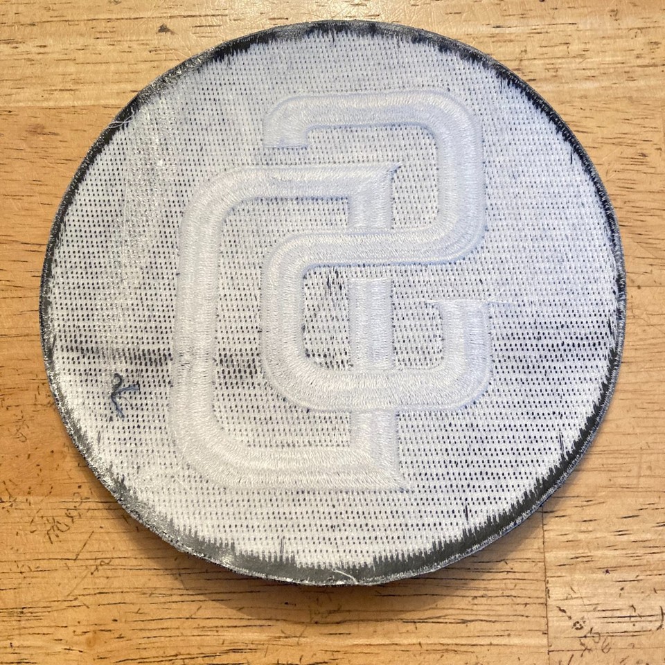 SAN DIEGO PADRES Embroidered Sew-On/Iron-On 5" Circle MLB Official Logo ...