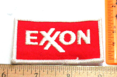 Exxon Patch _ Vintage Petroleum Oil | eBay