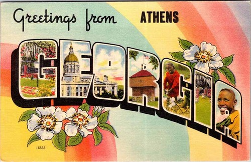 Postcard TOURIST ATTRACTION SCENE Athens Georgia GA 9/07 AM9788 | eBay