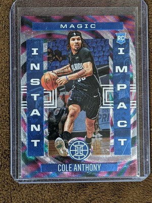 2020-21 ILLUSIONS INSTANT IMPACT COLE ANTHONY MAGIC | eBay
