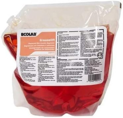 6100155 GREASELIFT Dispensed Non-Caustic Degreaser 2 Liter Bladder/Bag ...