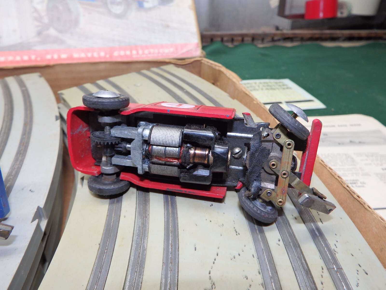 Vintage Gilbert American Flyer Elec. Stock Stock Car Race #19060 | eBay