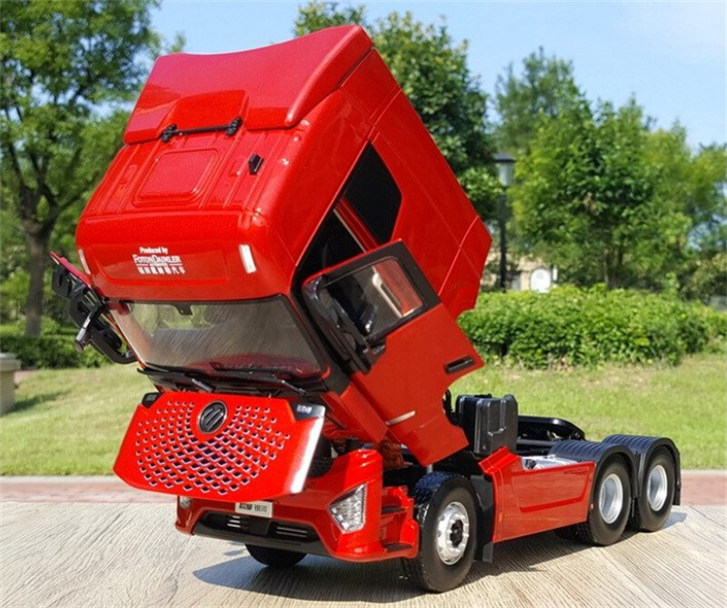 Auman Galaxy truck Red FOTON Model gift 1:24 Scale | eBay