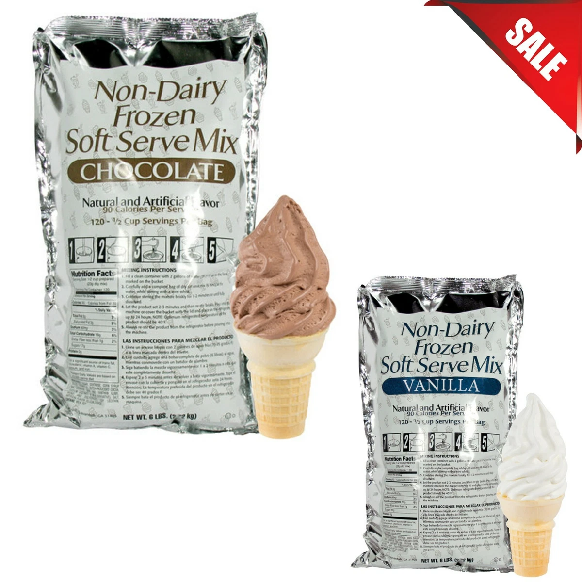 Soft Serve Ice Cream Mix