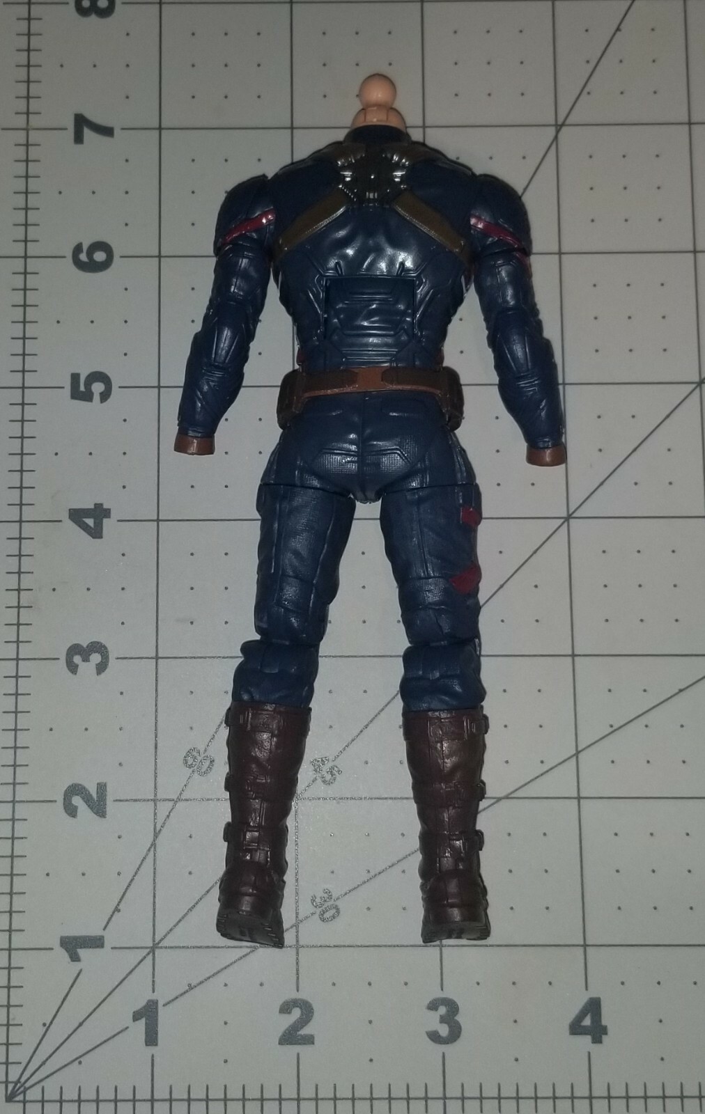 Marvel Legends Captain America Steve Rogers Body Endgame 6" Scale ...