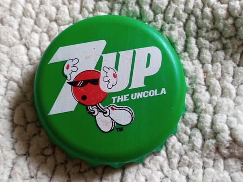 Vtg 7 Up 4" Munchkin Bottle Cap Reusable Ice Pack | eBay