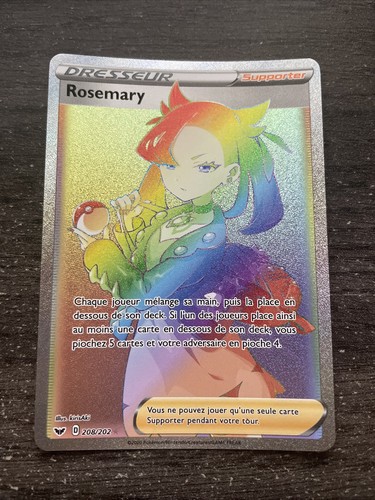 ROSEMARY RAINBOW - POKEMON 208/202 EB01 EPEE ET BOUCLIER NEUF FR | eBay