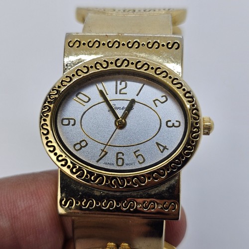 Women's Cuff Bracelet Watch 30MM Faith Hope Love Cross 5.75" New ...