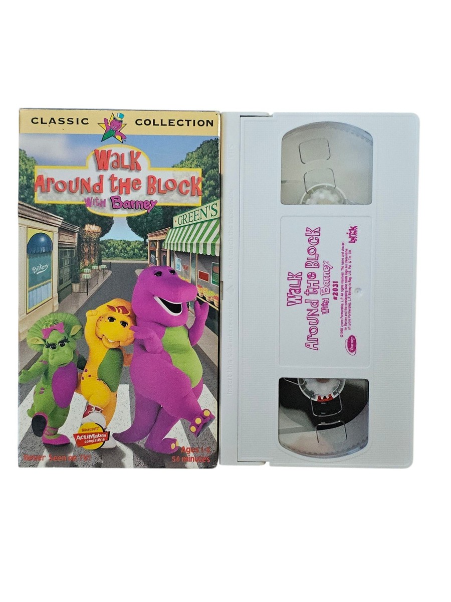 Barney Walk Around The Block Vhs