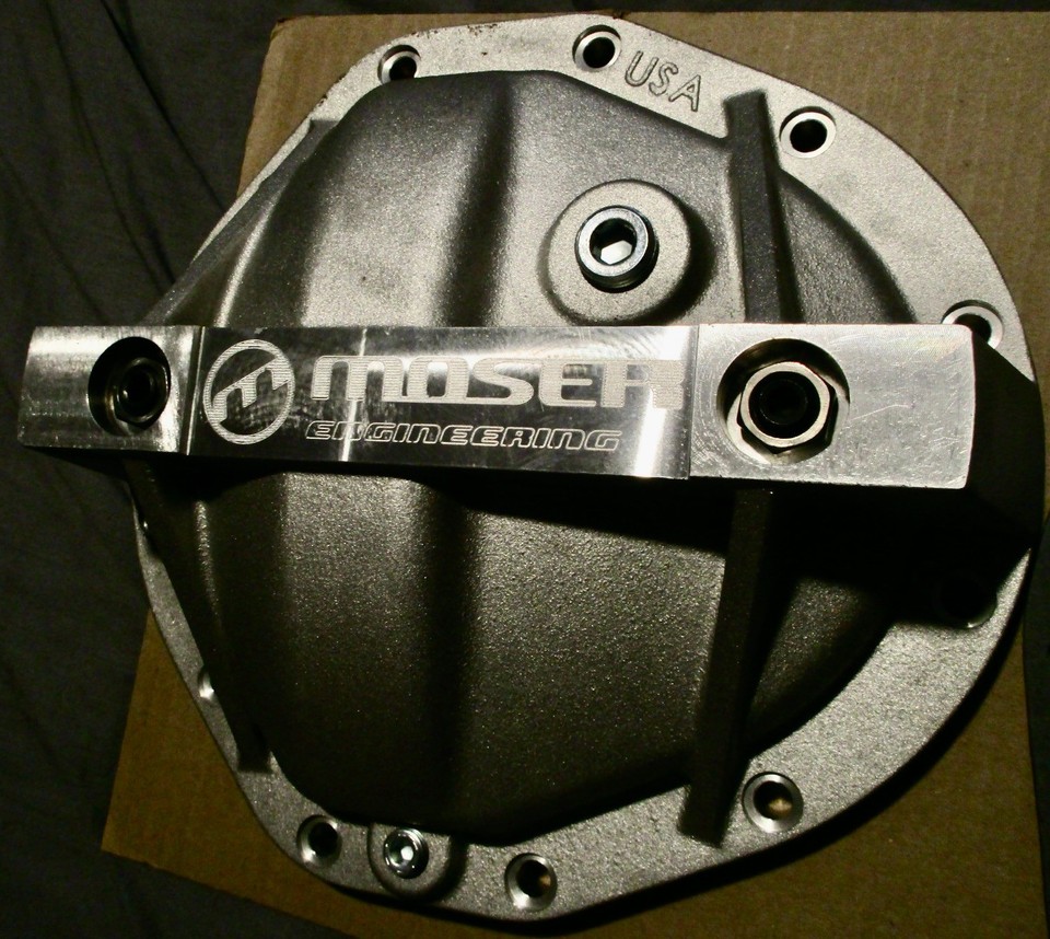 Moser Engineering Aluminum Diff Cover Posi Rear GM 8.875 in. TRUCK 12 ...