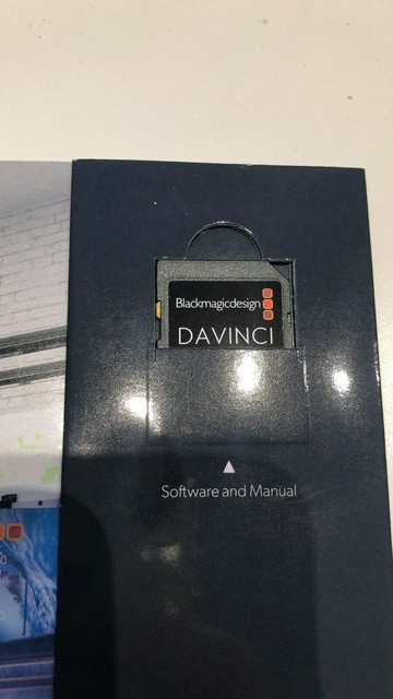Blackmagic Design DaVinci Resolve Studio License Key for sale online | eBay