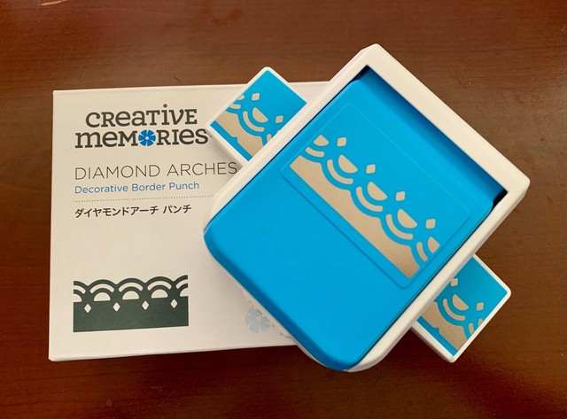 Creative Memories Diamond Arches Decorative Border Punch Scrapbook ...