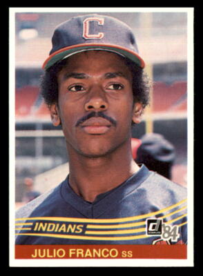 1984 Donruss #216 Julio Franco Set Break | eBay