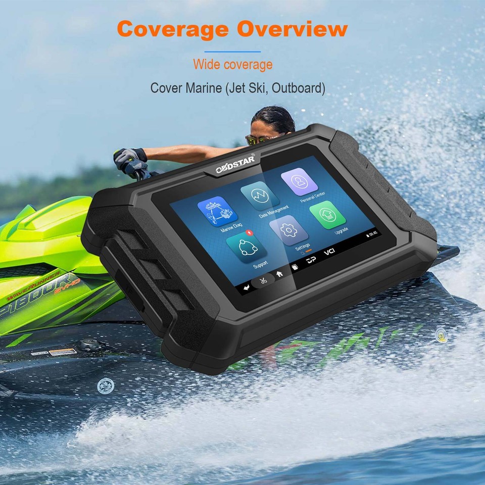 OBDSTAR iScan for YAMAHA Jet Ski/Outboard Marine Diagnostic Scanner ...
