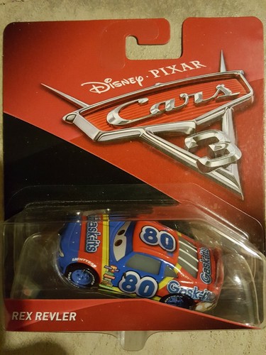 Disney Pixar Cars 3 Rex Revler Gask Its # 80 Mattel Diecast 1:55 Scale ...