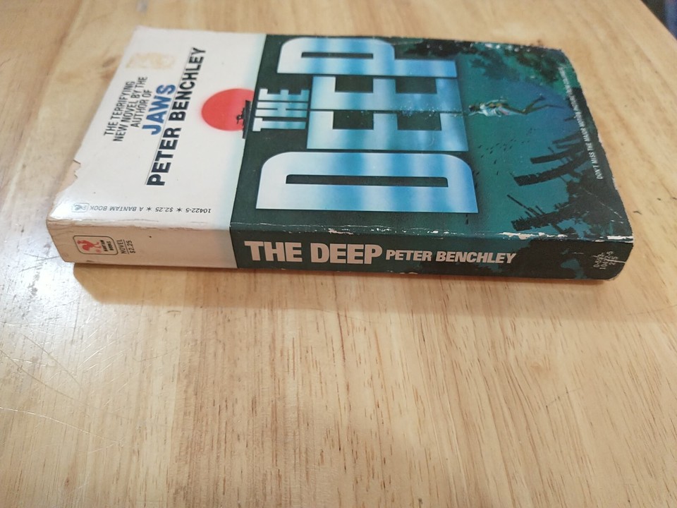 The Deep by Peter Benchley Bantam Paperback Movie Novelization Vintage ...