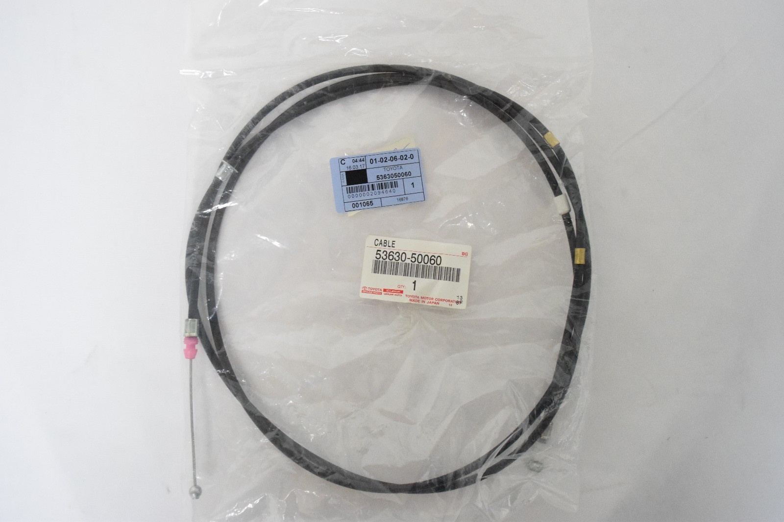 LEXUS OEM FACTORY HOOD RELEASE CABLE 2001-2006 LS430 5363050060 / 53630 ...