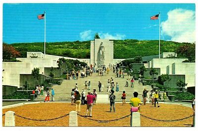 Oahu Hawaii Postcard National Memorial Cemetery of the Pacific ...