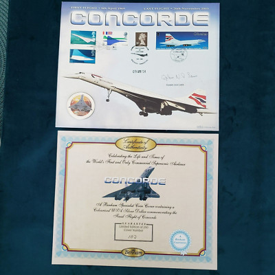 Benham Cover - First & Last Flight of Concorde, Stamps & Coin, Number ...