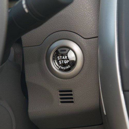 For Nissan Infiniti Carbon Fiber Console Engine Start Stop Button Cover ...