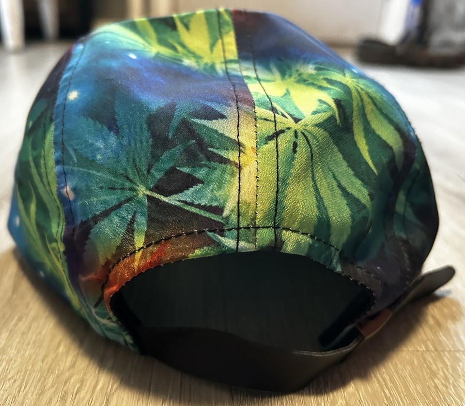KBETHOS Adjus Galaxy Marijuana Leaf Baseball Cap Hat Lid Weed Cannabis ...